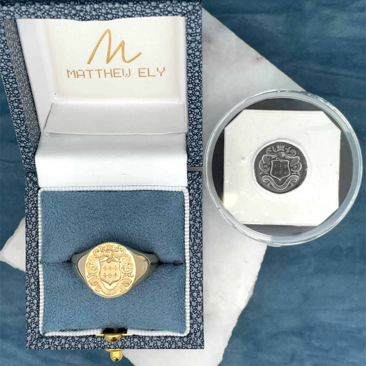 18ct Yellow Gold Signet Rings | Custom Jewellery | Matthew Ely – Matthew Ely Jewellery