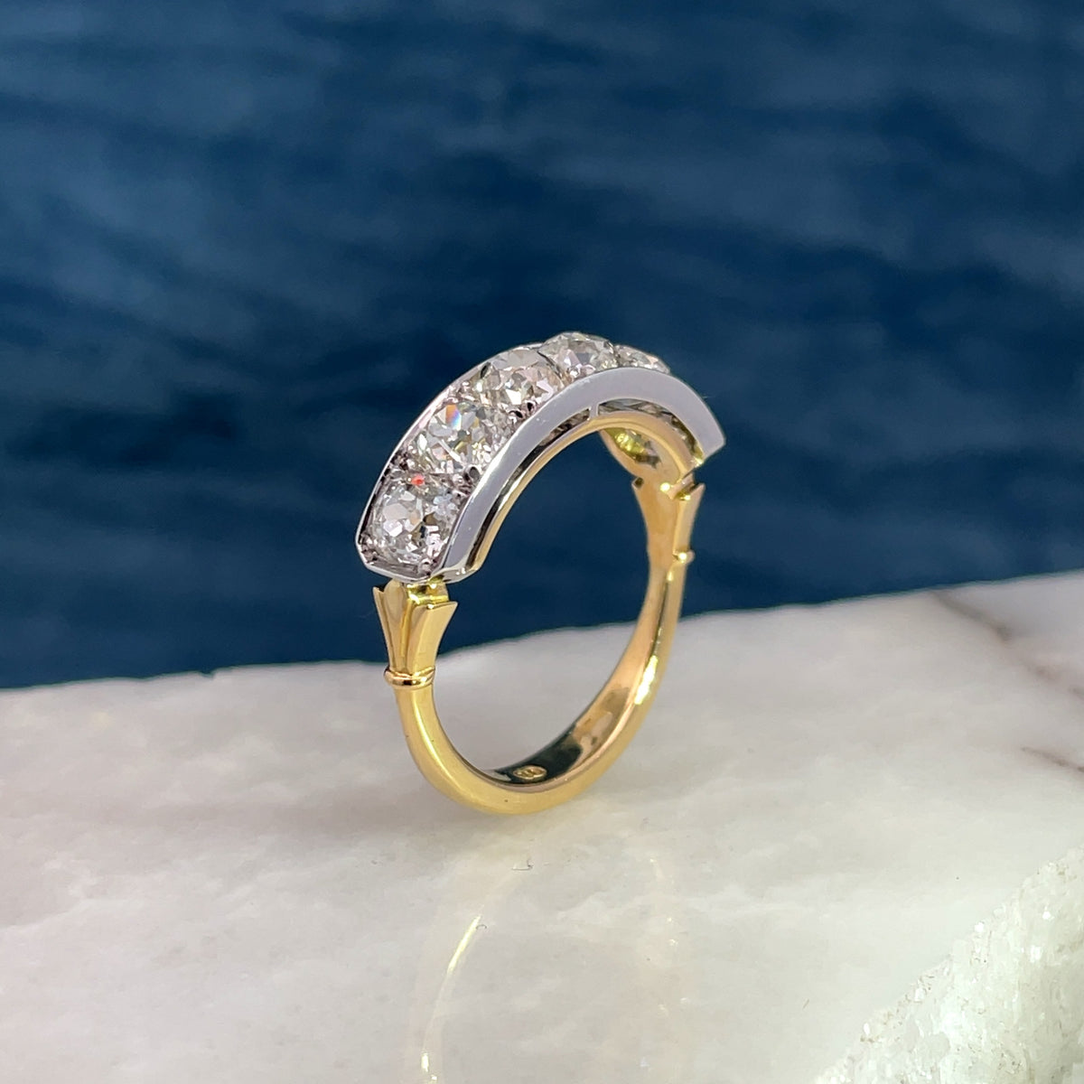 European-Cut Vintage Diamond Ring Remake | Custom Made Jewellery ...